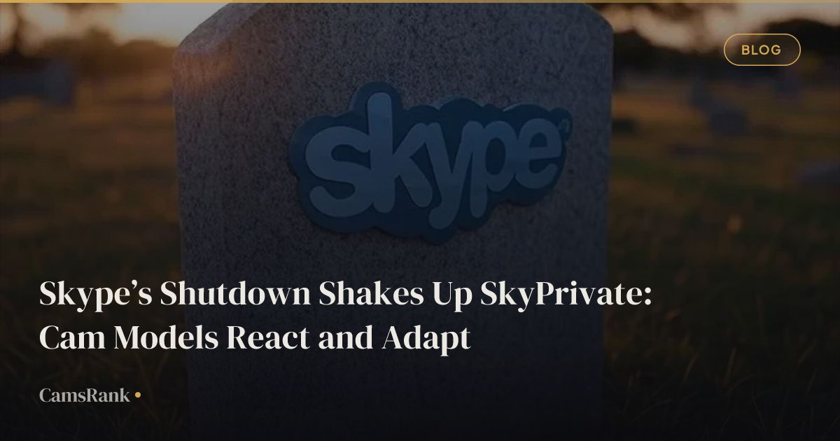 Skype’s Shutdown Shakes Up SkyPrivate For Models | CamsRank